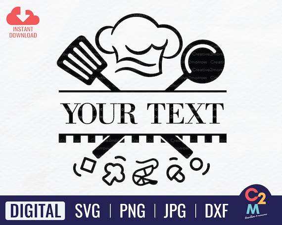 Chef Logo SVG Kitchen SVG Cooking SVG Chef Hat Custom - Etsy Canada