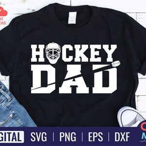 Hockey Dad SVG | Hockey Player SVG | Hockey Dad Shirt | Fun Hockey ...