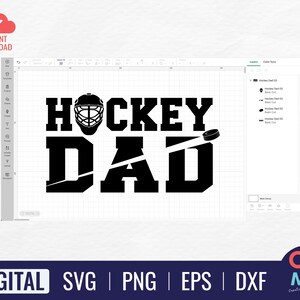 Hockey Dad SVG | Hockey Player SVG | Hockey Dad Shirt | Fun Hockey ...