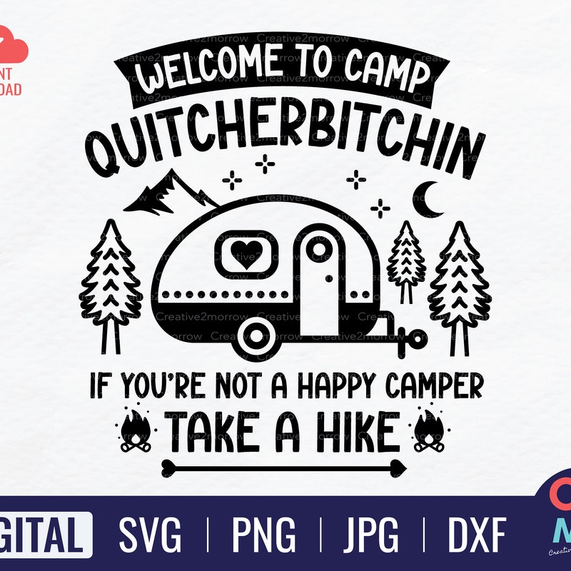 Welcome to Camp Quitcherbitchin - Etsy