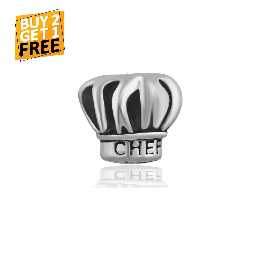 Chef Charm, Chef's Hat Charm, Head Chef Charm, Sous Chef Charm, Junior ...