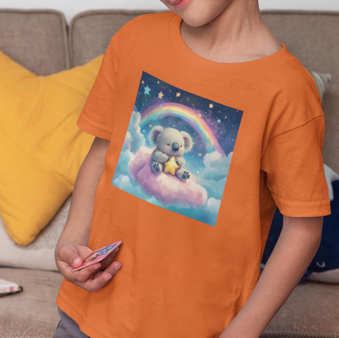 Cute Koala T-shirt for Kids, Adorable Koala Graphic Tee, Fun & Playful ...