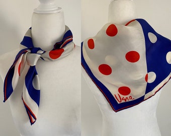 Vera Vintage Silk Scarf - Etsy