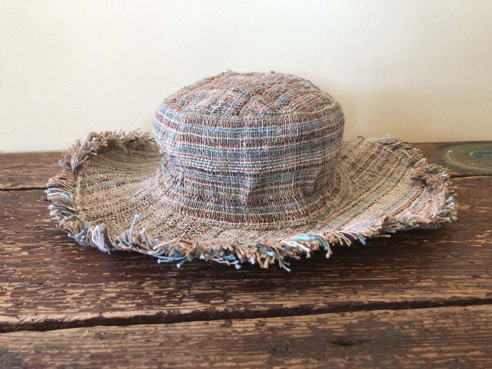 Wire Brim Hemp Hat | Etsy