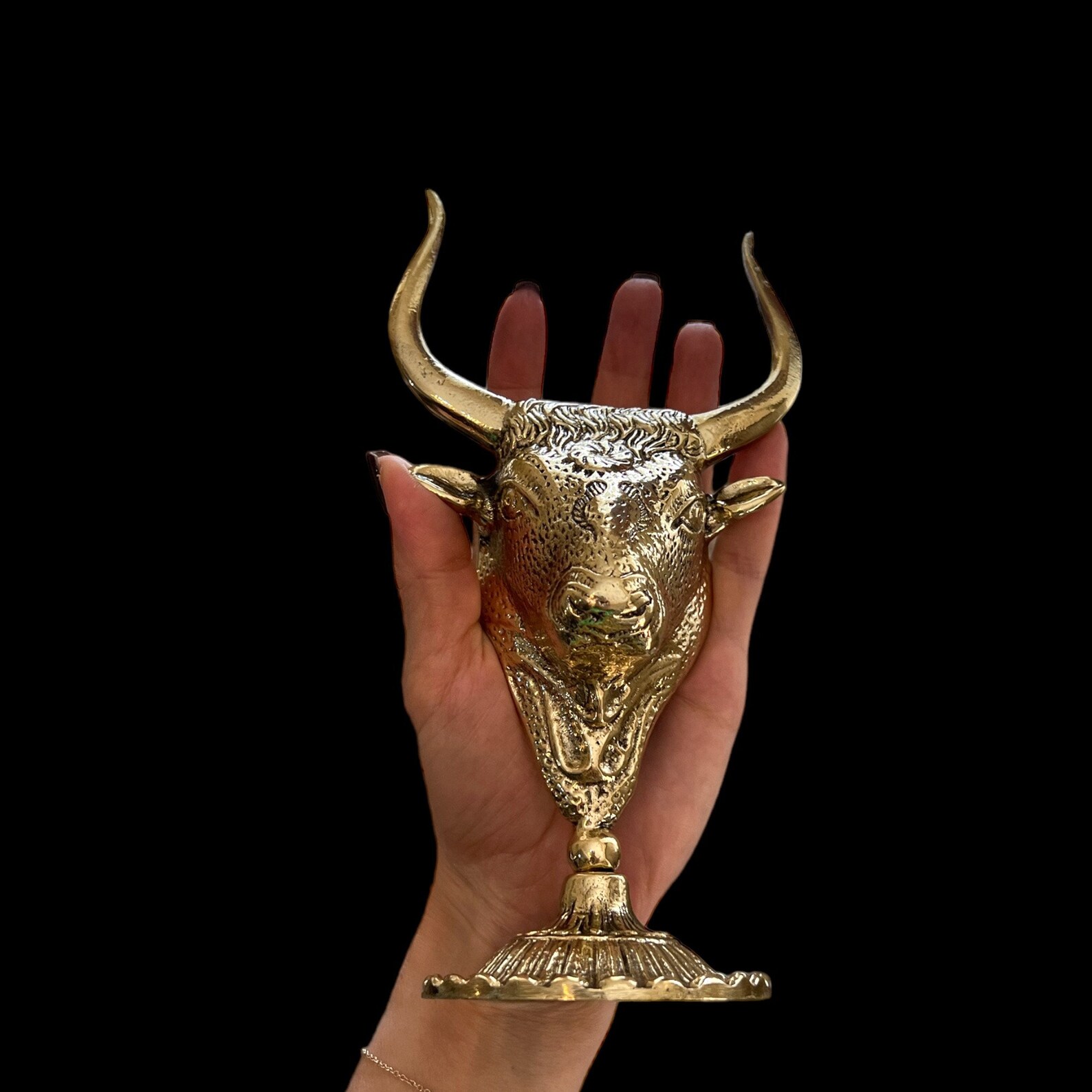 Minotaur, Bronze Bull Statue, Bull's Head, Museum Replica, Metal Art ...