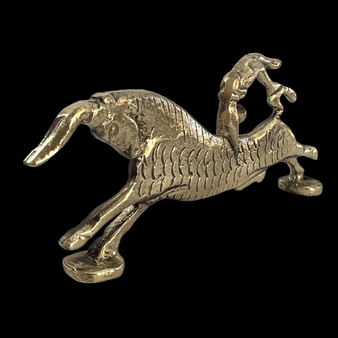 Bull-leaping, Bronze Bull Statue, Metal Art Sculpture, Crete, Minoan ...