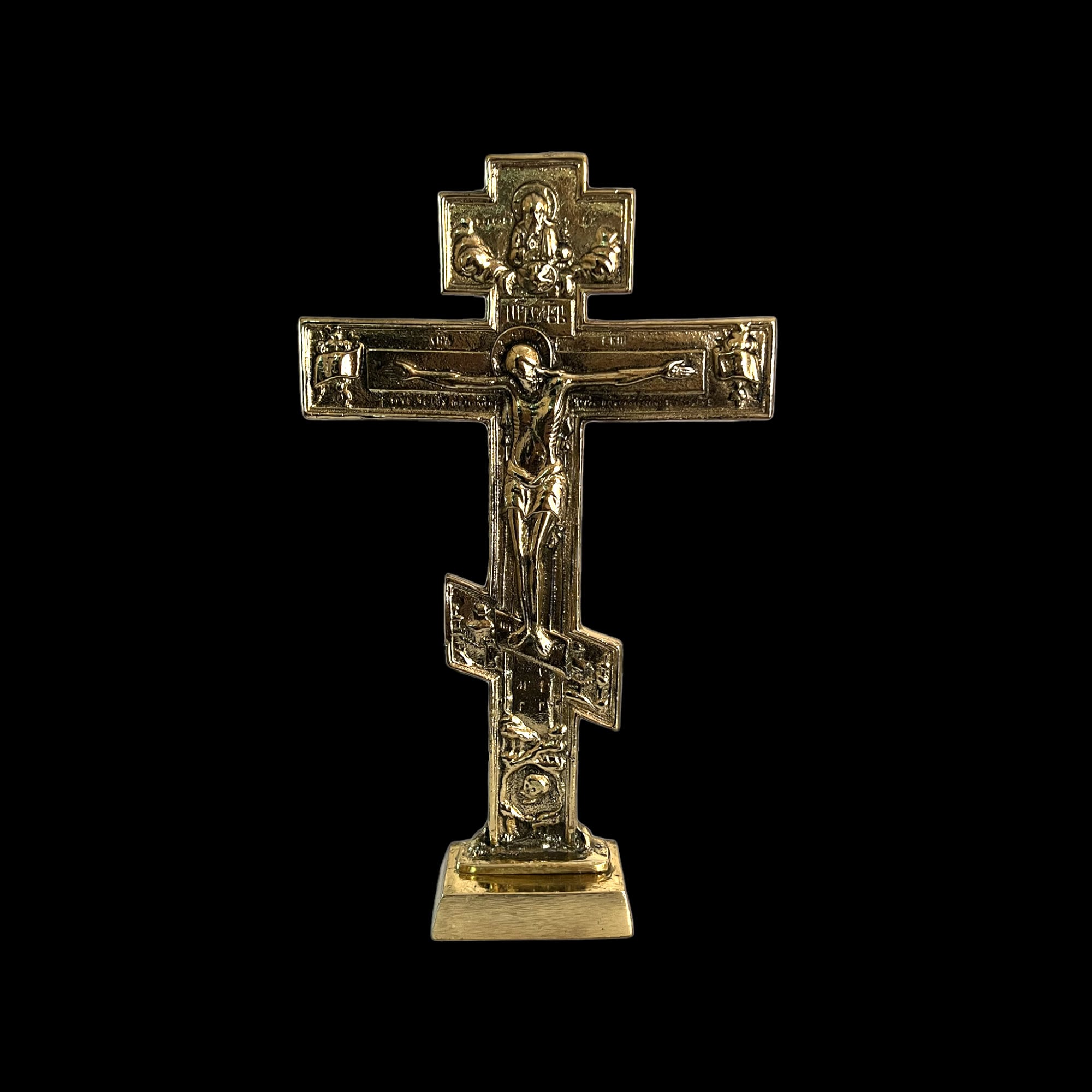 Standing Iron Metal Crosses