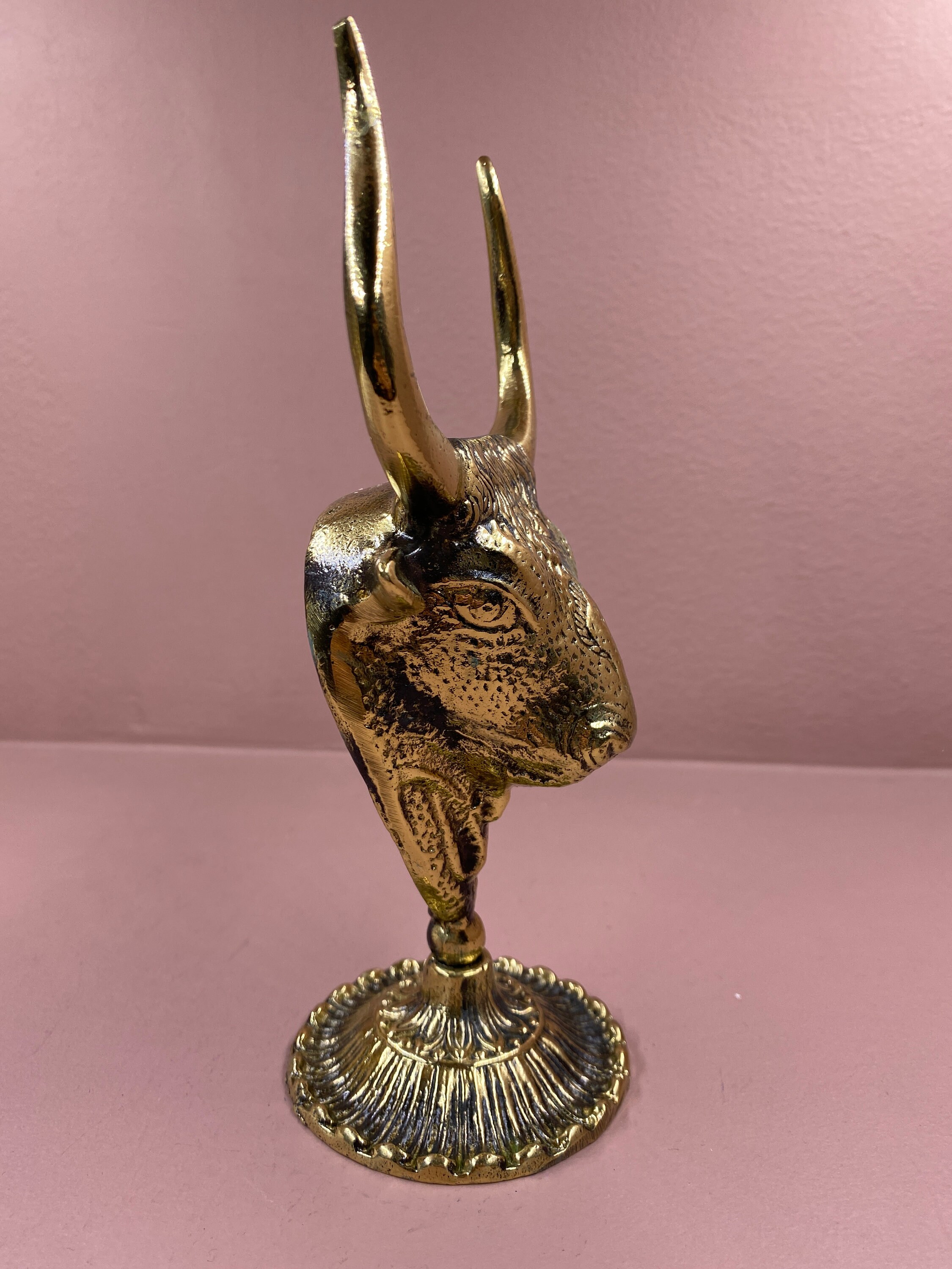 Minotaur Bronze Bull Statue Bull's Head Museum Replica | Etsy