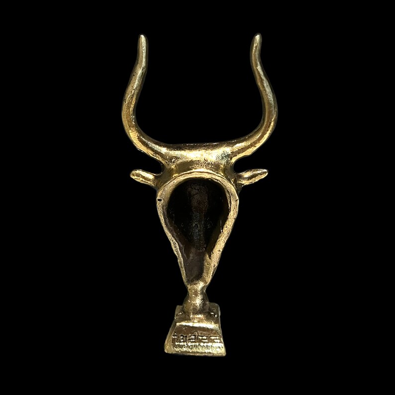 Minotaur Bronze Bull Statue Bull's Head Museum Replica - Etsy