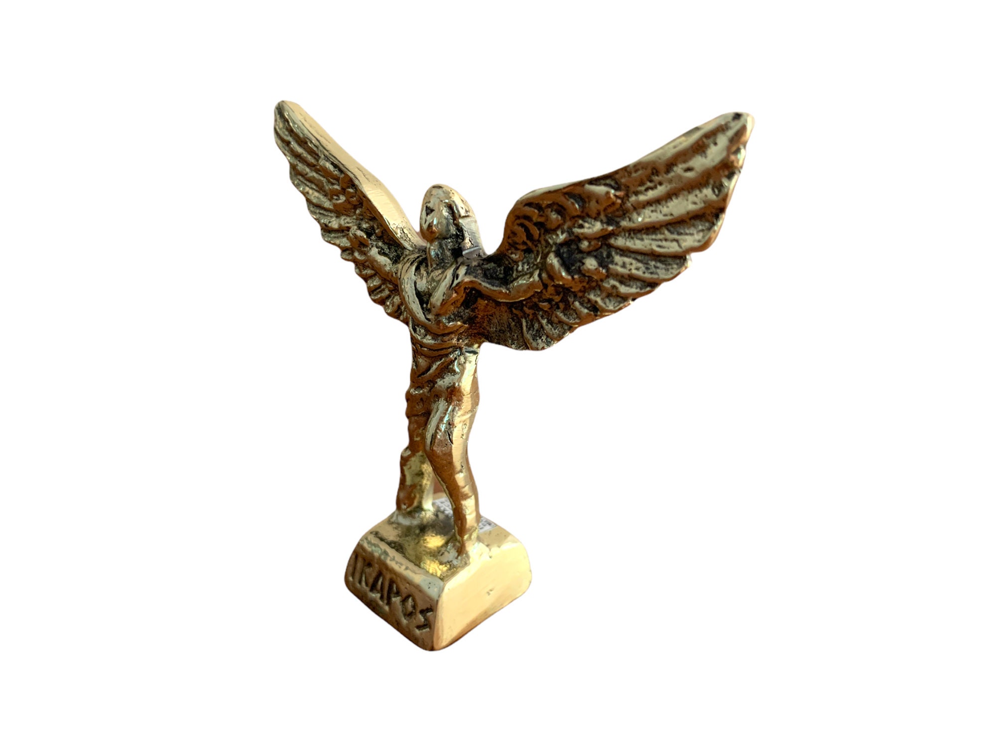 Icarus, Fall of Icarus, Metal Art Sculpture, Greek Mythology, Bronze ...