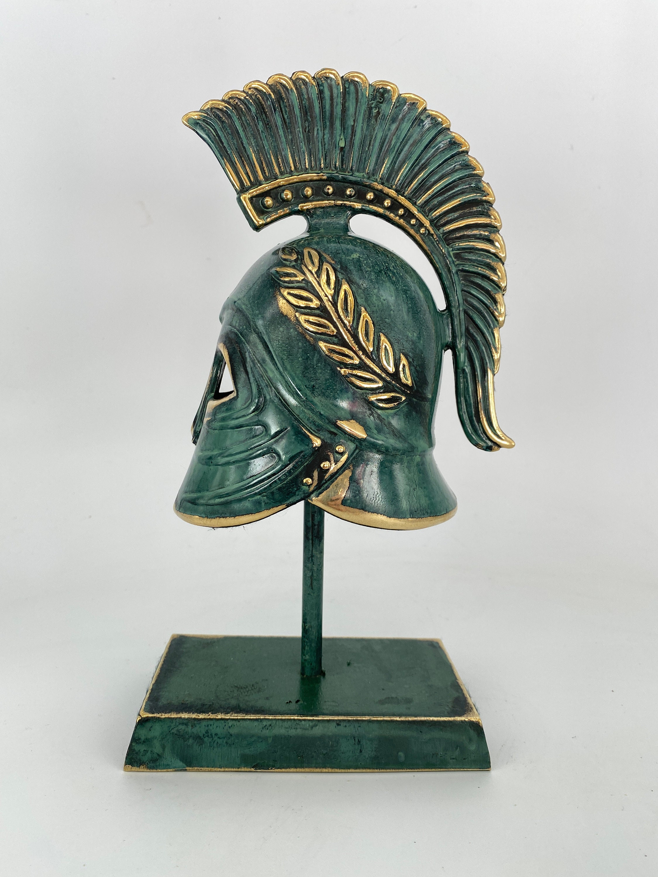 Ancient Greek Helmet - Bronze - Museum Replica - War Helmet - Greek Art ...