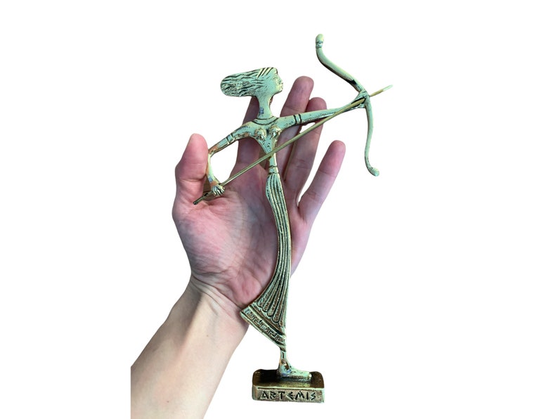Artemis Statue Bronze Goddess Artemis Bronze Statue Goddess Of Hunt
