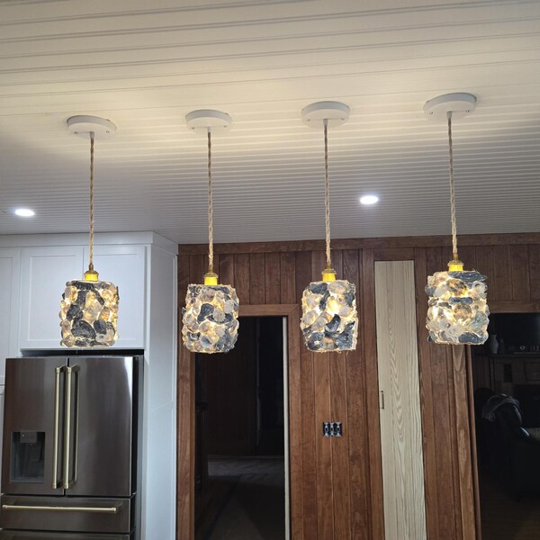 Shell Pendant Lights - Etsy