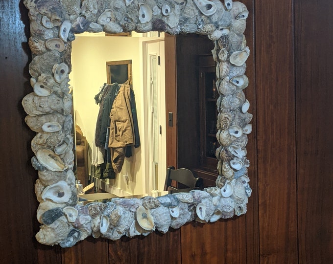 Rectangle Oyster Mirror - Etsy