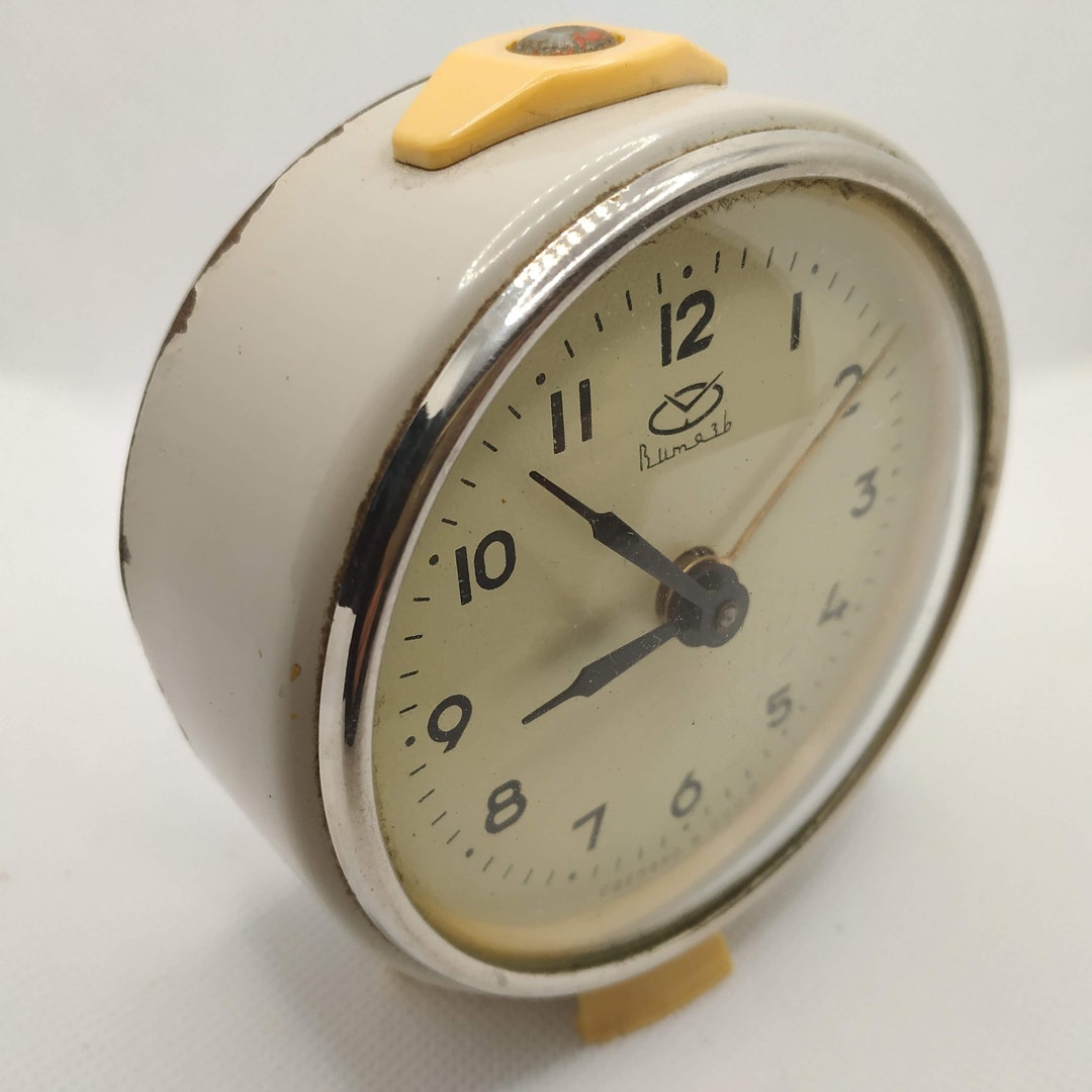 Soviet Alarm Clock, Old USSR Clock - Etsy