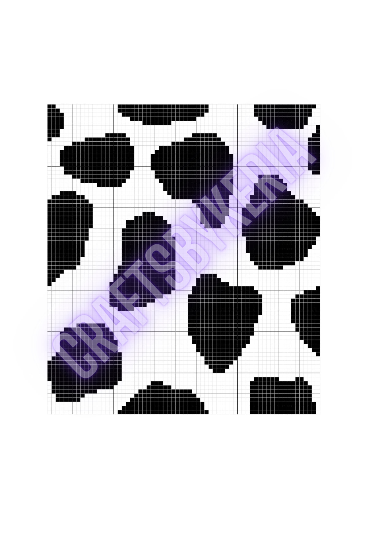 C2C Crochet Cow Print Baby Blanket Pattern. - Etsy