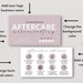 Microneedling Aftercare Card Template, Aftercare Card Editable Canva ...