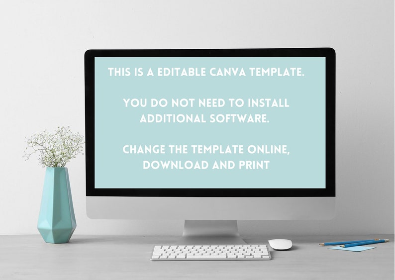 Editable Washing Instructions Canva Template Minimal - Etsy