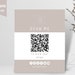 Scan to View Our Menu Sign Template, Menu QR Code Sign, Modern Menu QR ...