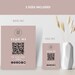 Scan to View Our Menu Sign Menu QR Code Sign Modern Menu QR - Etsy
