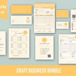 Business Bundle, Small Business Bundle Documents, Minimalist Style ...