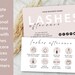 Boho Lash Aftercare Card Template, Lash Care Card, Lash Business Card ...