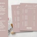 Printable Boho Bar Menu Sign Template, Drink Menu Sign, Wedding Bar ...