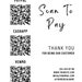 Scan to Pay QR Code Scan to Pay Canva Template, Scan to Pay Sign ...