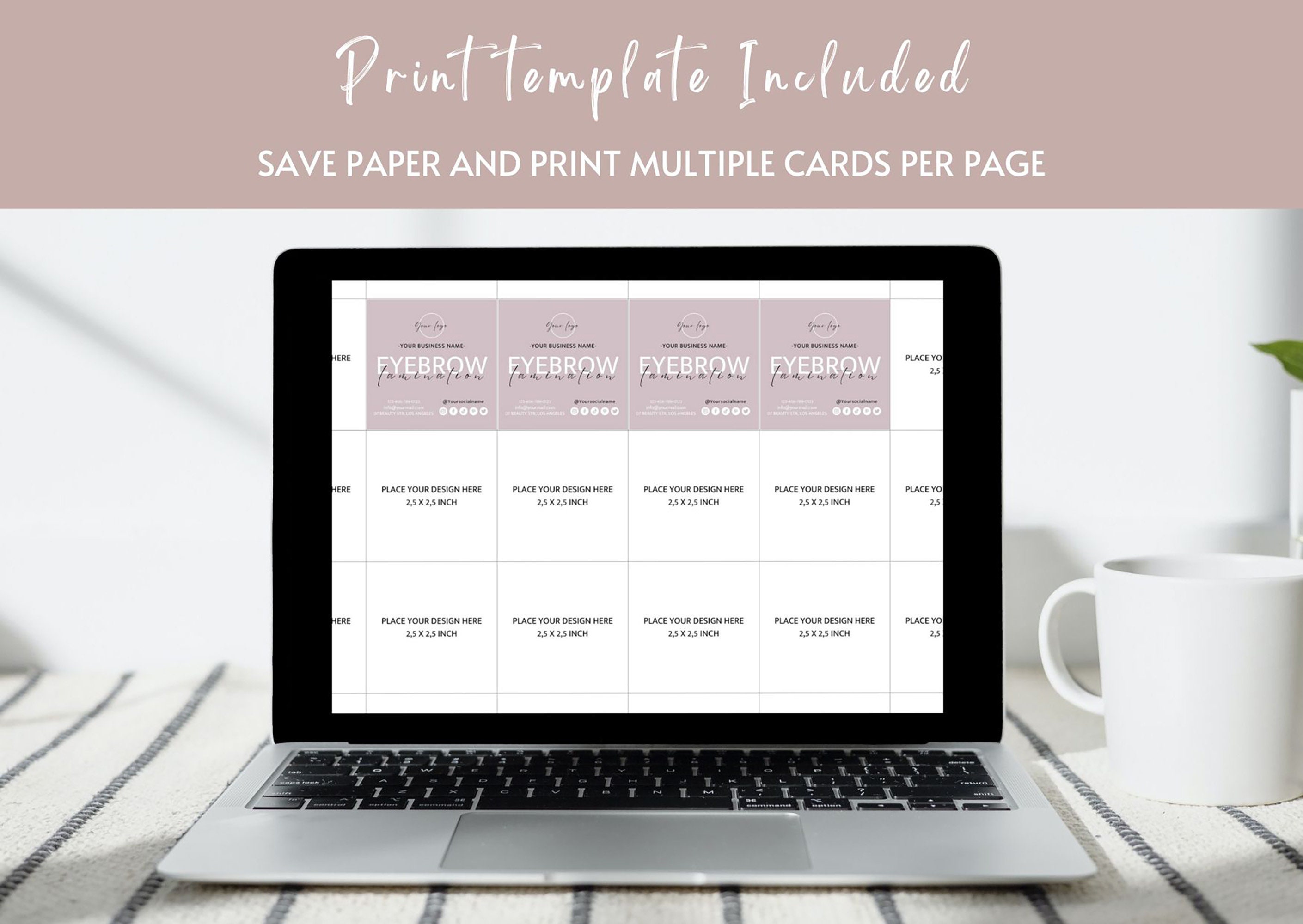 Jewelry Care Card, Printable Jewellery Care Instructions, Editable ...