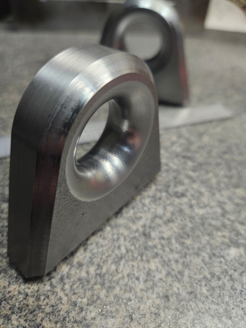 Weld on Recovery Point for Rope Shackle , 2.98 X 2.5 X .75 (3/4) Thick ...