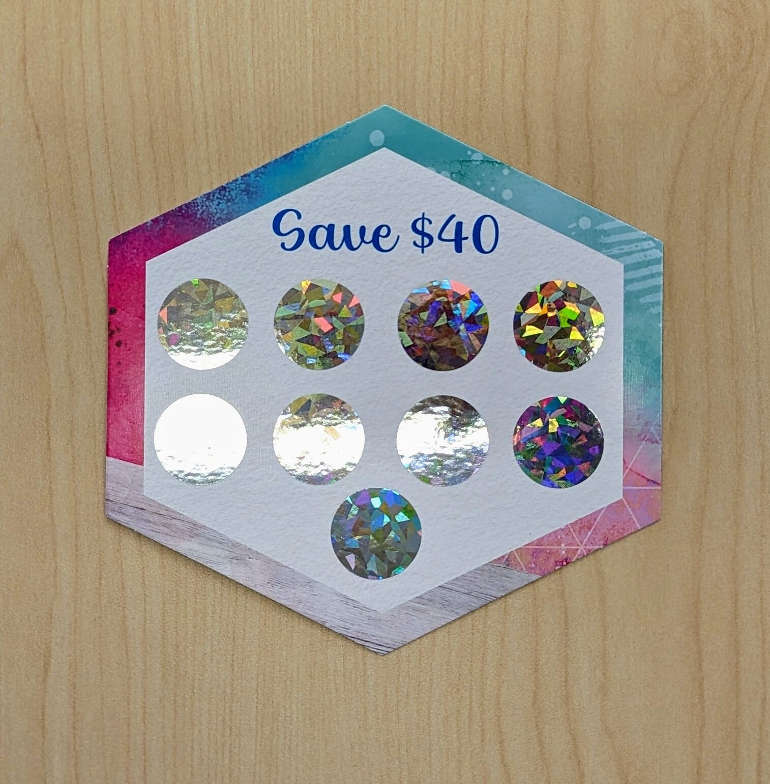 Scratch off Mystery Challenge Save 150 3 Mystery Scratch Offs - Etsy