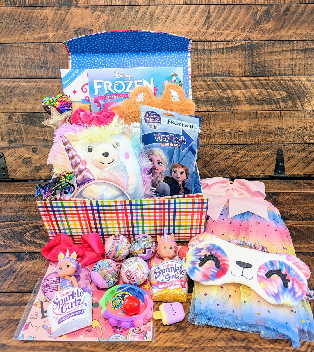 Girls Gift Box, Girls Birthday Gift Box, Girls Christmas Gift Box ...