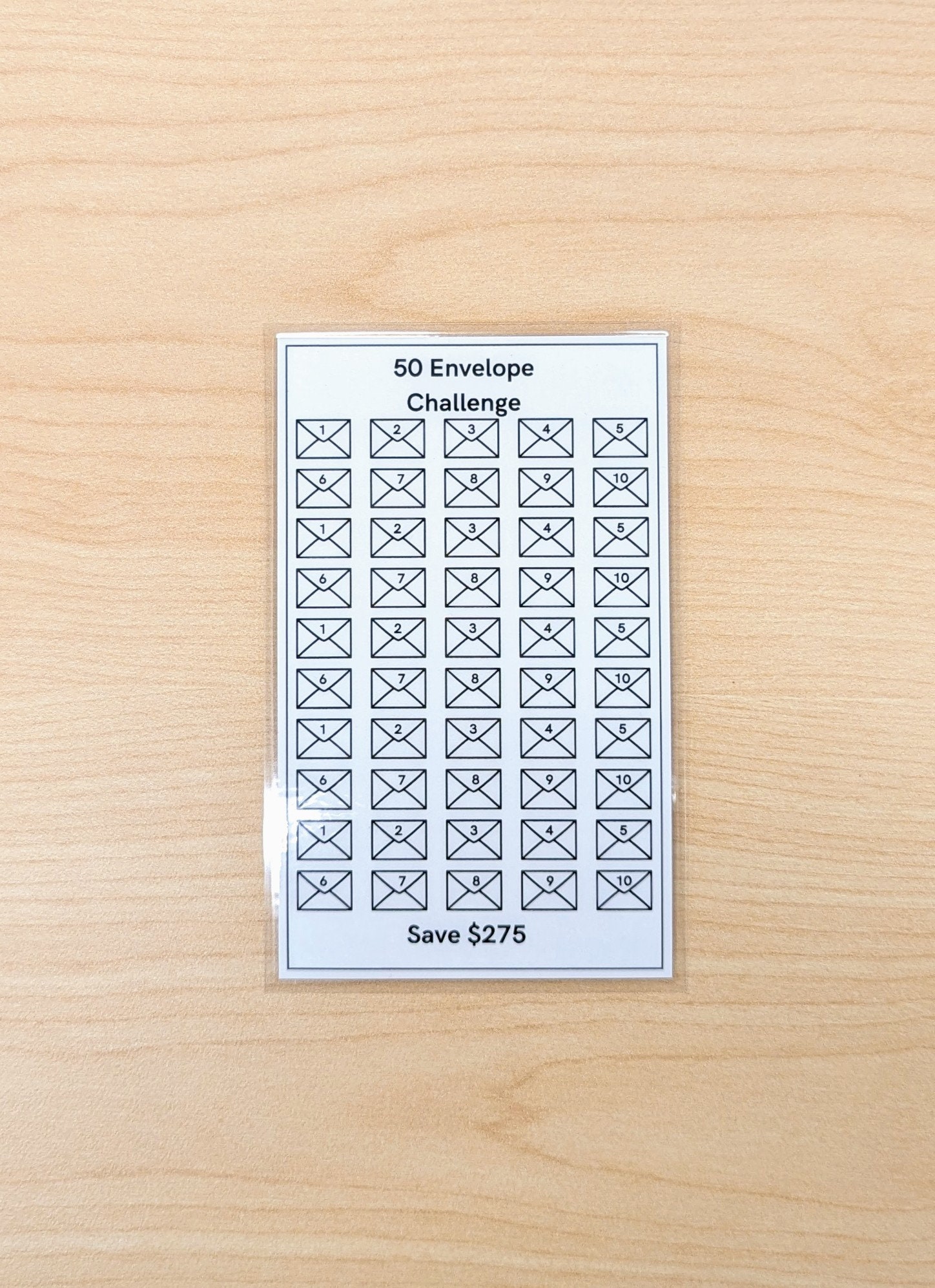 50 Envelope Savings Challenge | Mini Box Savings Challenge | Altered ...