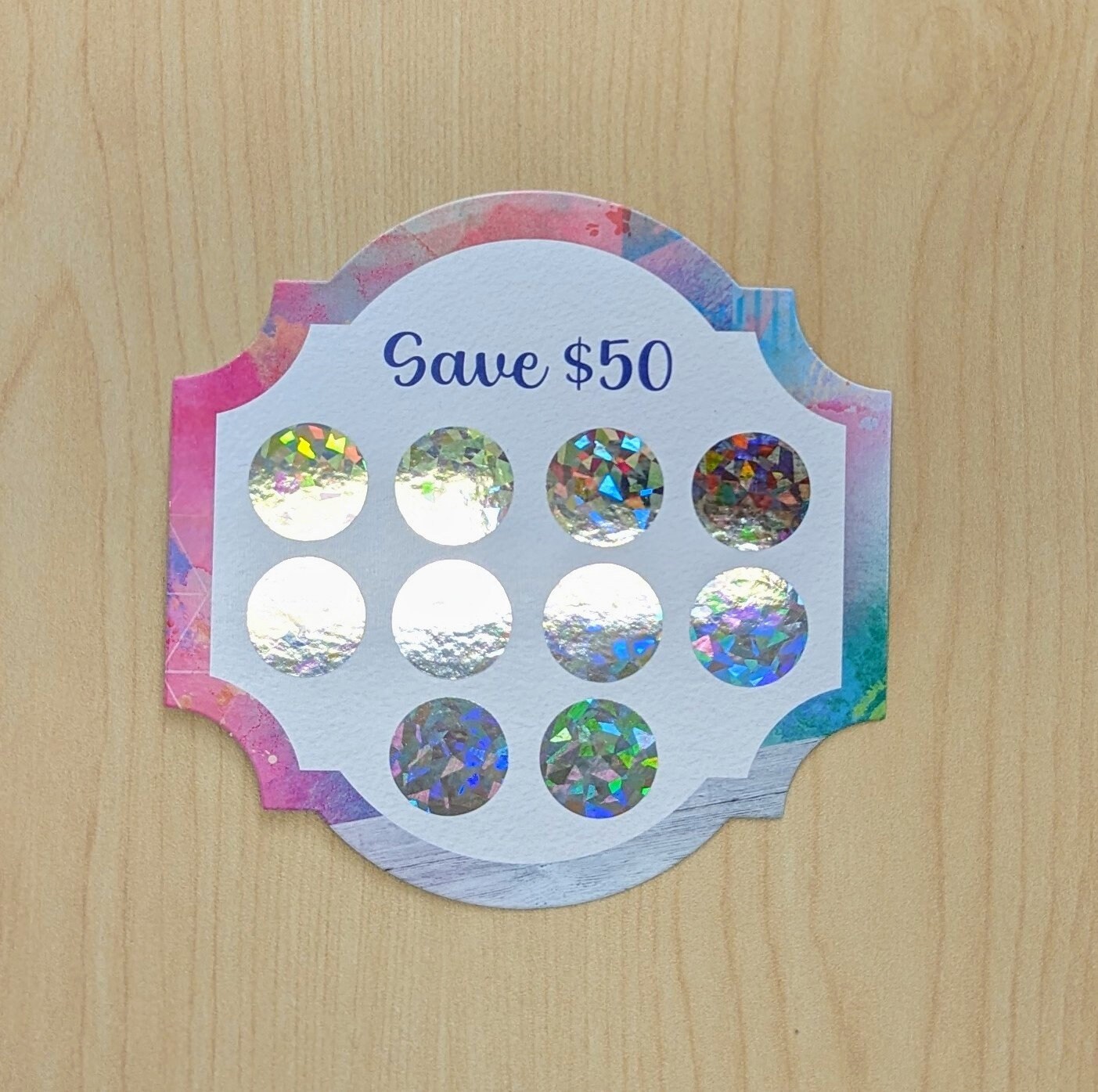 Scratch off Mystery Challenge Save 150 3 Mystery Scratch Offs - Etsy