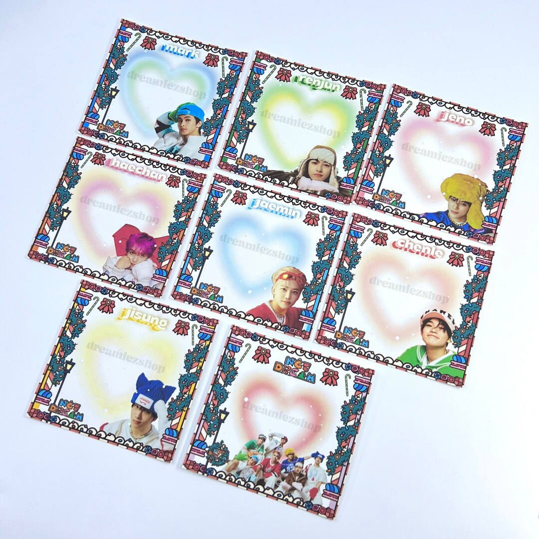 NCT Dream Candy Winter Special Memo Sheet Collection - Kpop Stationary ...