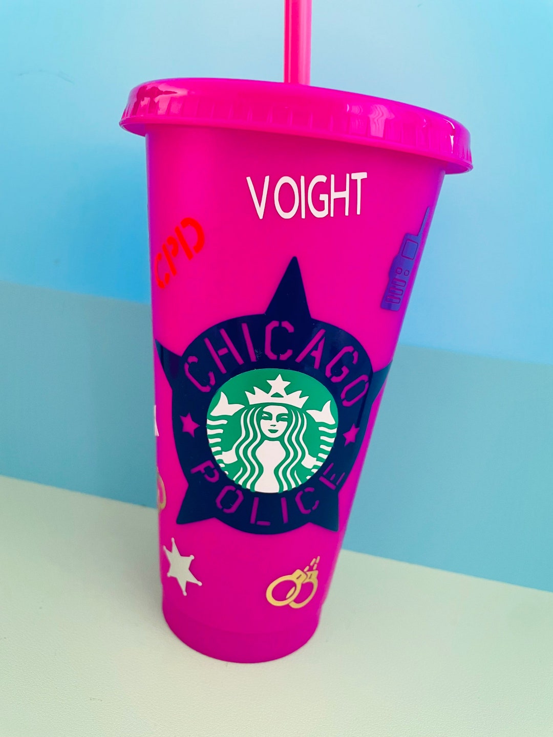 Chicago PD Sb Style Cup - Etsy