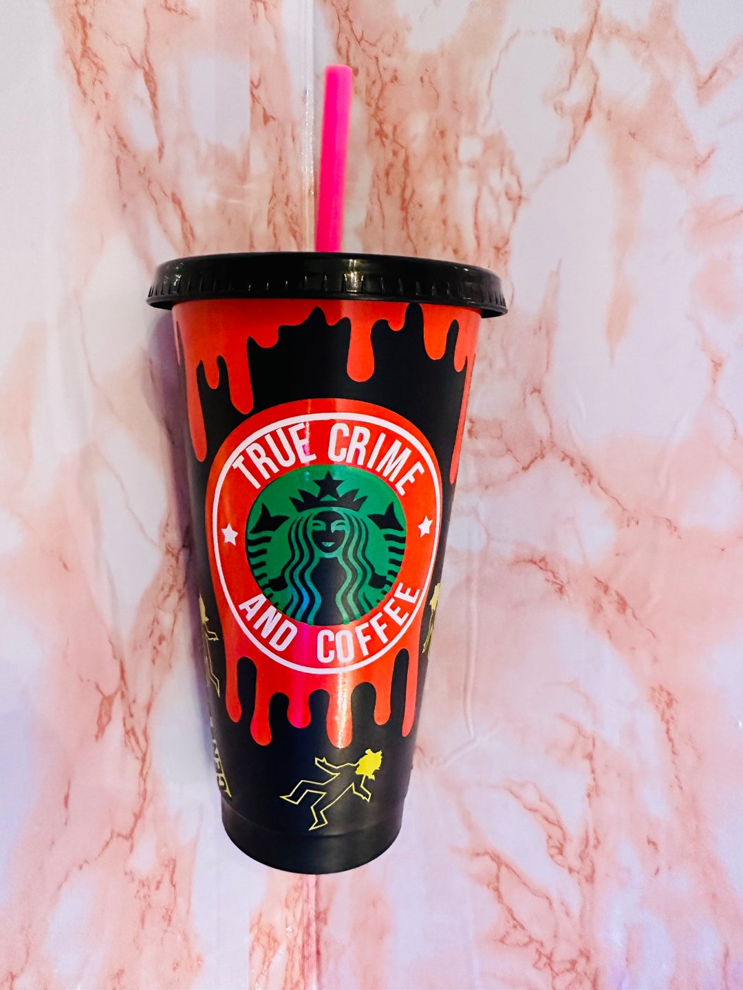 True Crime & Coffee SB Style Cup - Etsy