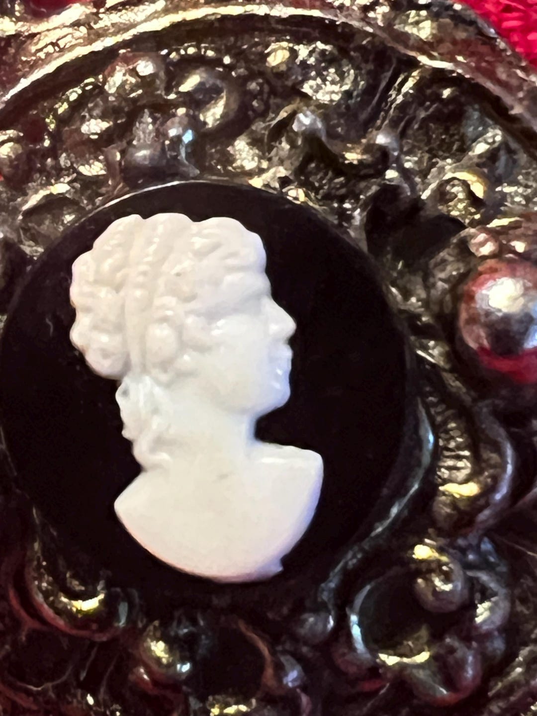 Unique, Vintage Two-sided Cameo Medallion With Roman Soldier - Etsy