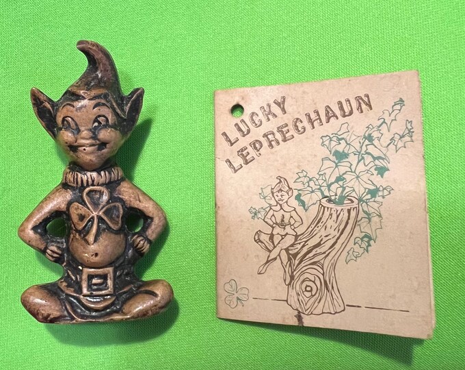 Lucky Leprechaun by Treasure Craft - Etsy