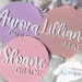 Custom Acrylic Baby Name Sign: 3D Nursery Decor - Etsy