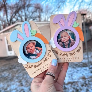 Easter Gift Frame Grandma Easter Gift,grandchildren Photos Easter Gifts ...