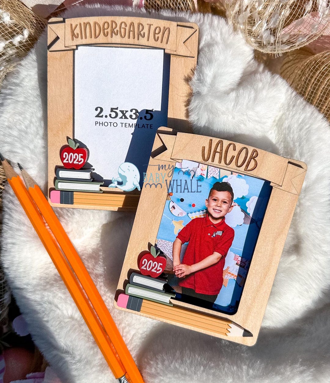 School Picture Frame | Personalized School Photo Frame Magnet |pre-k to ...