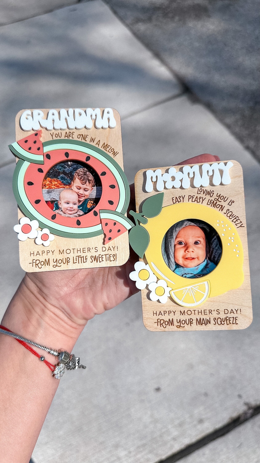 Fridge Photo Magnet Gift for Mom Mother's Day Gift Gift for Grandma ...
