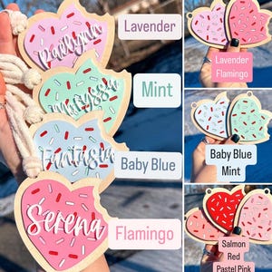 Heart Cookie Valentines Day Tags| Heart Tag| Valentines Tags ...