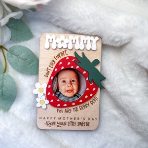 Fridge Photo Magnet| Gift for Mom| Mother's Day Gift| Gift for Grandma ...