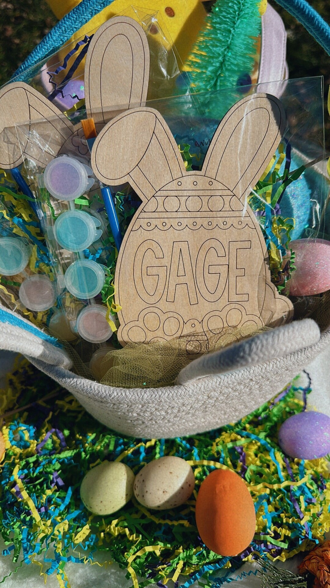 Personalized Easter Egg Craft Kiteaster Gift Paint Kit for Kids DIY ...