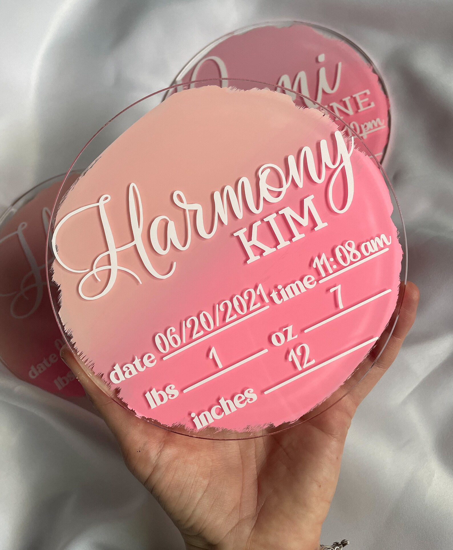 Acrylic Birth Announcement Sign Newborn Baby Birth Etsy acrylic-birth-announcement-sign-newborn-baby-birth-etsy
