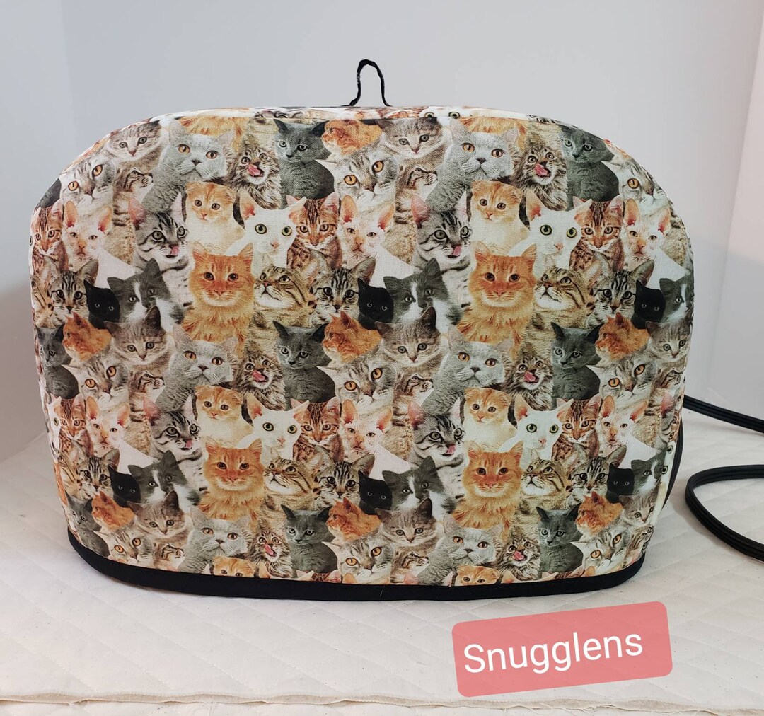 SNUGGLENS Toaster Cover, 2 or 4 Slice, Structured, Cats - Etsy