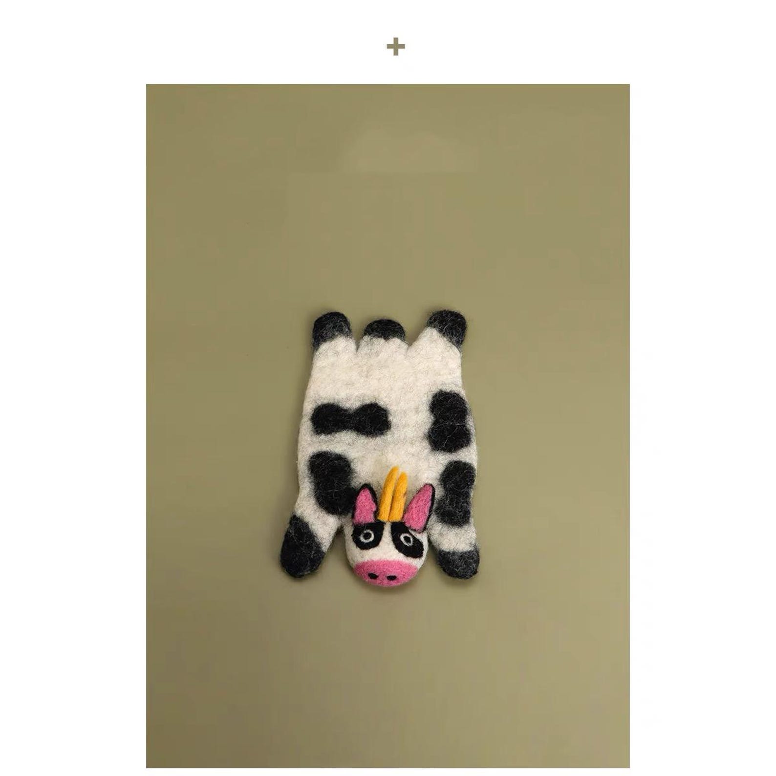 Handmade Felt Coasters, Felt Animal Coasters, Wool Felt, Creative ...