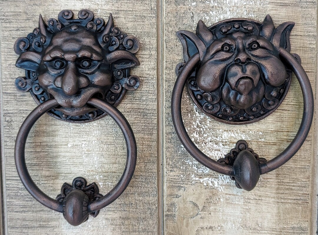 Labyrinth Deaf & Dumb Door Knockers - Etsy